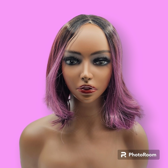 Uniwigs | Hair | Uniwigs Sugar Plum Purple Shoulder Length Bob ...